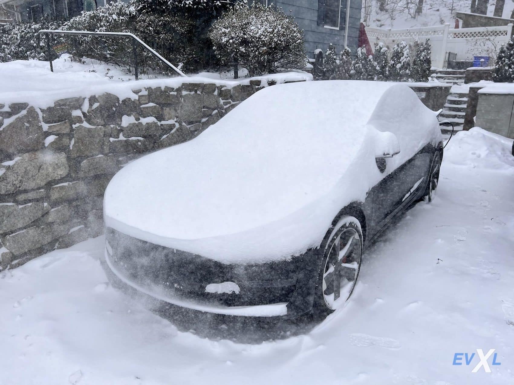 Tesla Model Y Braves Freezing Weather With Flying Colors