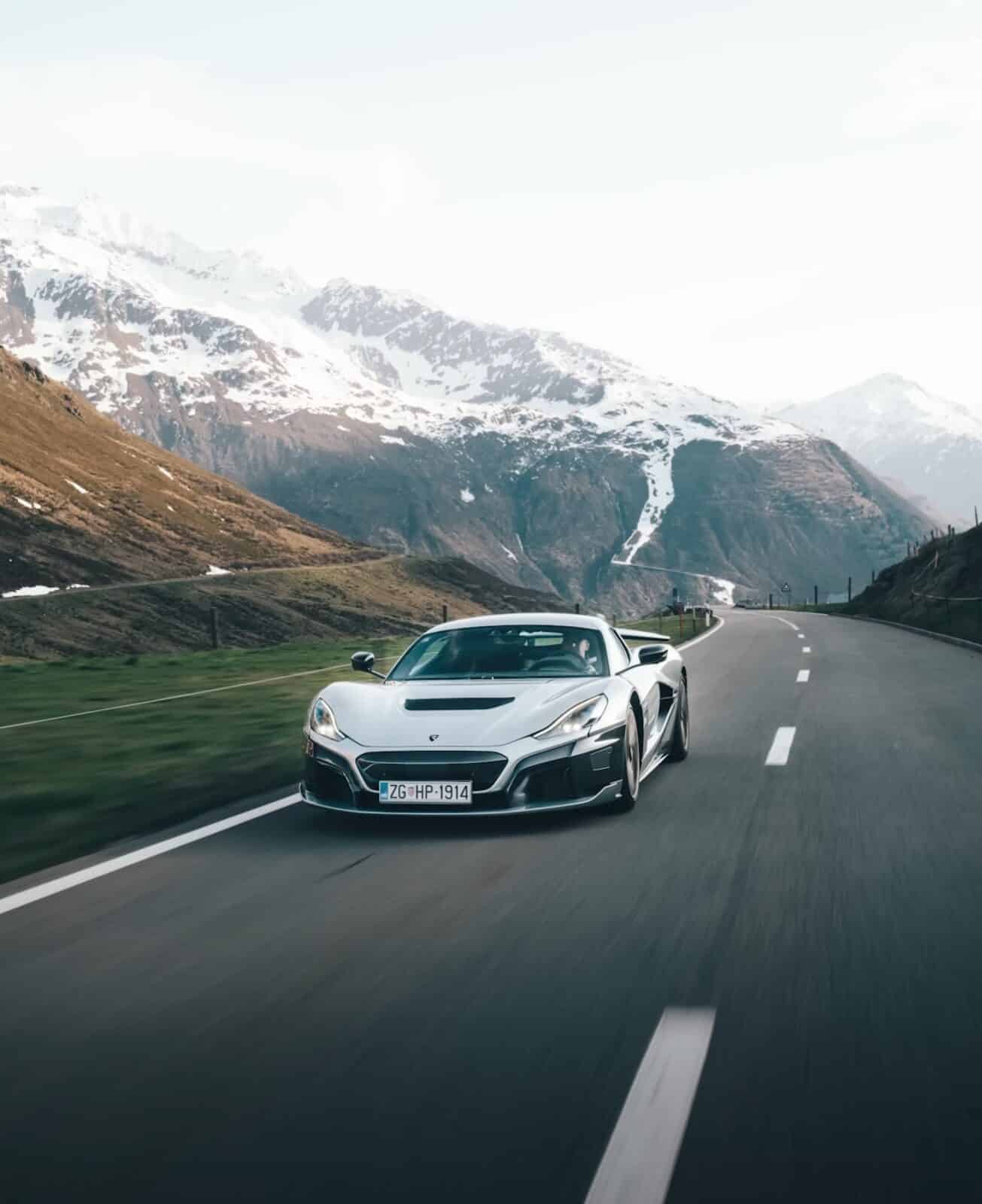Rimac Hypercar: Powering Through The Swiss Alps