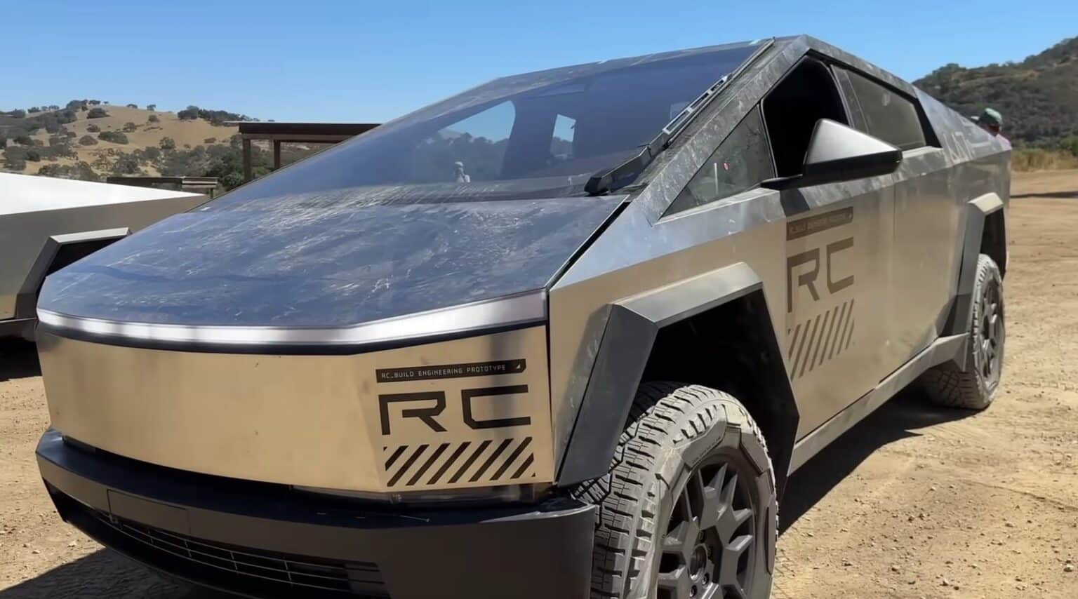 Exclusive Reveal: Tesla Unveils First Cybertrucks