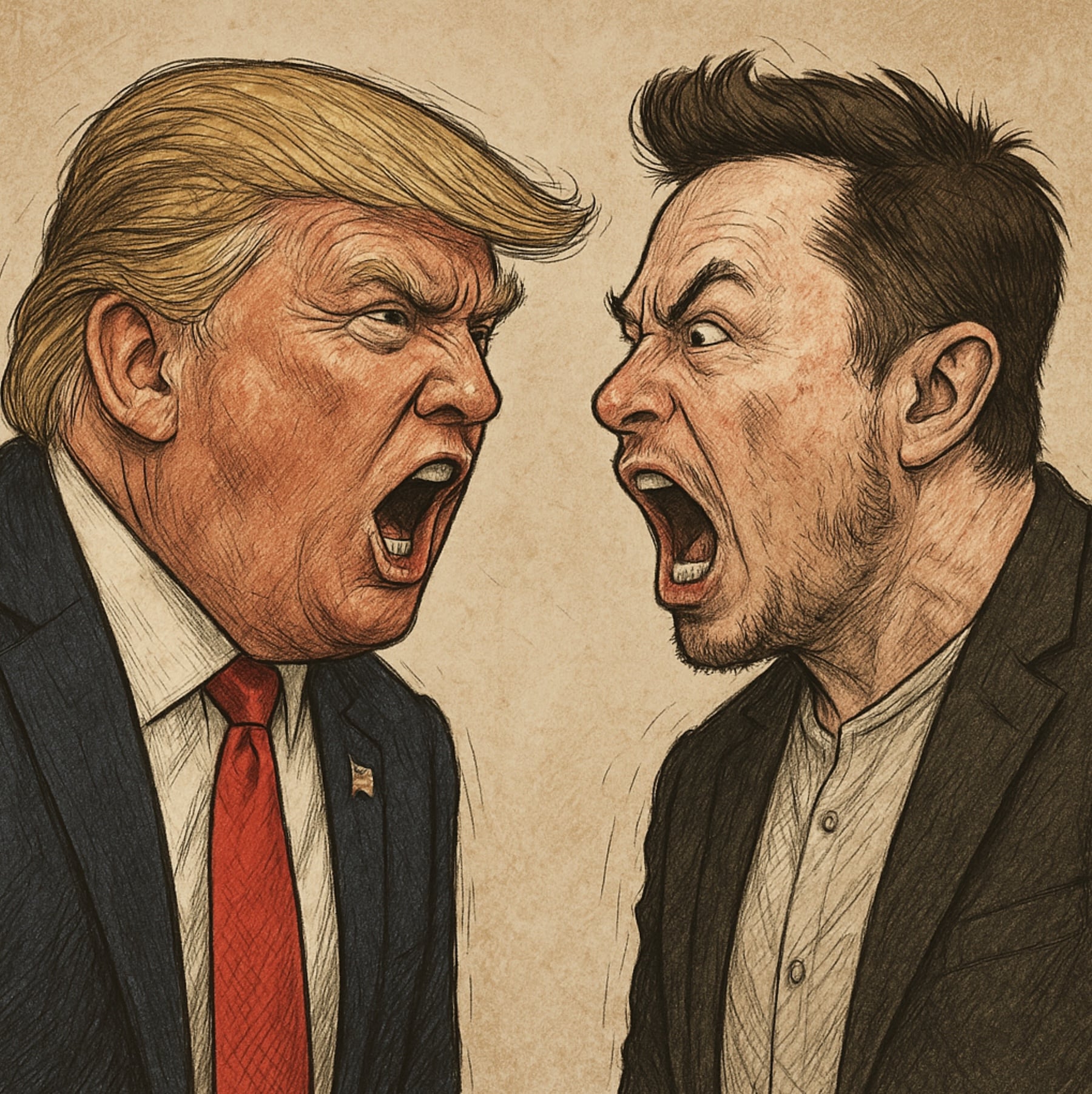 Tesla Stock Plummets 16% As Musk-Trump Feud Escalates Over EV Subsidies